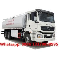 China Good price new SHACMAN 6x4 20cbm Fuel tanker Truck for sale, HOT SALE! 20,000L carbon steel mobile refueler tanker truck for sale