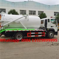 China Customized FOTON AUAMRK 12CBM vacuum tanker truck for sale, Good price new FOTON sludage tanker vehicle for sale for sale