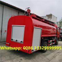 China Dongfeng RHD 120hp 5m3 fire sprinkler truck for sale, HOT SALE! Good price Dongfeng water tanker firefighting vehicle for sale