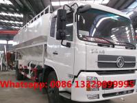 China DONGFENG 24CBM 10T-12T animal chicken feed transported truck, Good price new Dongfeng farm-oriented feed container car for sale