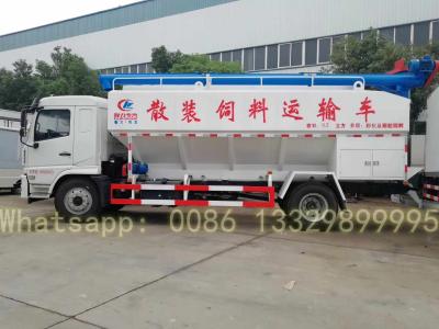 China SHACMAN 10T-12T pig feed pellet transported truck for sale, Good price 22CBM poultry feed container vehicle for pig farm for sale