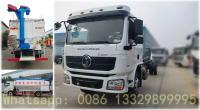 China SHACMAN 10T-12T pig feed pellet transported truck for sale, Good price 22CBM poultry feed container vehicle for pig farm for sale