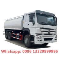 China HOT SALE! SINO TRUK HOWO 20,000L mobile fuel tanker vehicle, Good price 20CBM diesel tanker truck for sale for sale