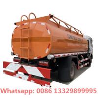 China customized Dongfeng 7.5CBM mobile fuel dispensing truck for sale, Good price bulk oil tanker vehicle for sale for sale