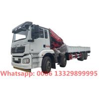 China Good price shacman Truck Mounted Lifting Crane For Sale, HOT SALE!  14T knuckle crane boom mounted on cargo truck for sale