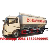 China 2022 new manufactured 10T pig farm bulk feed transported truck for sale, HOT SALE! animal livestock feed pellet truck for sale