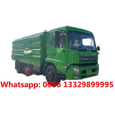 China 10cbm dongfeng tianjin street washing sweeper cleaning truck for sale, Good price road sweeping vehicle for sale for sale