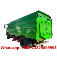 China 10cbm dongfeng tianjin street washing sweeper cleaning truck for sale, Good price road sweeping vehicle for sale for sale