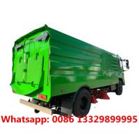China 10cbm dongfeng tianjin street washing sweeper cleaning truck for sale, Good price road sweeping vehicle for sale for sale