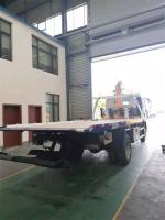 China Factory sale lower price HOWO 4T recovery towing truck with crane boom, wrecker towing truck with telescopic crane for sale