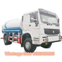 China New SINO TRUK HOWO 4*4 10CBM water tanker truck for sale, Good price HOWO mobile cistern tanker vehicle for sale for sale