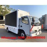 China LED Outdoor Billboard Truck P6 LED Screen Scrolling Advertising Trucks Sale, Good price Mobile digital LED screen truck for sale