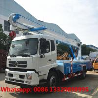 China HOT SALE! Dongfeng 20m aerial platform lift truck aerial work vehicle on sale, hydraulic overhead working platform truck for sale