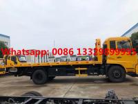 China Factory sale best price dongfeng tianjin 8T road wrecker towing car vehicle, HOT SALE! 8T road recovery vehicle for sale
