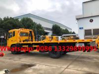 China Factory sale best price dongfeng tianjin 8T road wrecker towing car vehicle, HOT SALE! 8T road recovery vehicle for sale