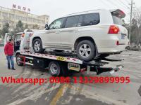 China HOT SALE! DONGFENG D6 130hp diesel 3T road block removal car for sale,Good price 3T street wrecker towing truck for sale for sale