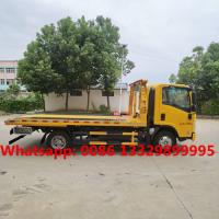 China good price! SINO TRUK HOWO 4*2 RHD 116hp diesel 3T road block removal car for sale,  street wrecker towing truck for sale