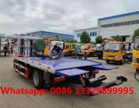 China HOT SALE! GOOD PRICE DONGFENG 4*2 RHD 3T flatbed wrecker towing truck, Street repair recovery removal vehicle for sale for sale