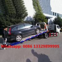 China HOT SALE! GOOD PRICE DONGFENG 4*2 RHD 3T flatbed wrecker towing truck, Street repair recovery removal vehicle for sale for sale