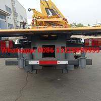 China HOT SALE! SINO TRUK HOWO 4*2 LHD 4T-5T wrecker towing truck with crane boom for sale,Small Car Towing Emergency Rescue for sale