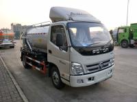 China Factory sale best price FOTON 4,000L sludge tanker vehicle, Customized diesel vacuum tanker car truck for sale for sale