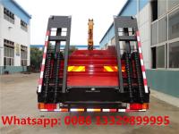 China Customized FOTON AUMARK 4*2 8T mobile crane mounted on cargo truck for sale, Lower price flatbed cargo truck with crane for sale