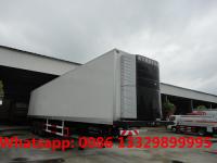 China 30tons 13.5m length Independent refrigeration unit refrigerated semi-hanging trailer, refrigerated container trailer for sale