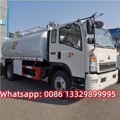 China Good price HOWO 10000 Liters Oil Refilling Truck 10m3 Mobile Fuel Tanker Truck, BULK OIL TANKER TRUCK For Sale in Rwanda for sale