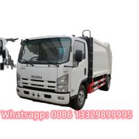 China HOT SALE!  ISUZU 4*2 LHD diesel 5cbm garbage compactor truck, Lower price 4T refuse garbage vehicle for sale for sale