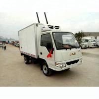 China best price gasoline smallest JAC 1T refrigerated truck for sale, cold van box vehicle, HOT SALE! frozen van car vehicle for sale