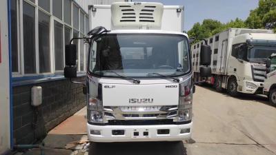 China new manufactured ISUZU 4*2 LHD M100 Euro Ⅵ refrigerated truck for sale, good price Chinamade ISUZU cold room van truck for sale