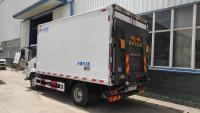 China new manufactured ISUZU 4*2 LHD M100 Euro Ⅵ refrigerated truck for sale, good price Chinamade ISUZU cold room van truck for sale