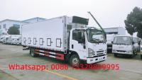 China Customized ISUZU 700P 5.4m length day old chicks transported van for sale 40,000 babychicks van transported vehicle for sale