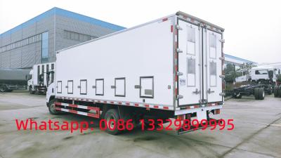 China Good price ISUZU 700P Euro 5 day old chicks transported vehicle for sale, Customized Chinamade 24CBM babychick van truck for sale