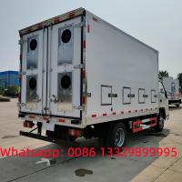 China FOTON AUMARK 4*2 LHD livestock poultry babychicks transported truck for 25000 day old chicks, poultry day old chicks car for sale