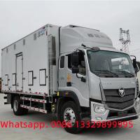 China Customized FOTON EST-M 6.1m length refrigerated van truck for chicken seedling transported truck, babychick van carrier for sale