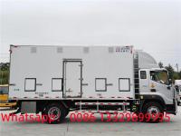 China Customized FOTON EST-M 6.1m length refrigerated van truck for chicken seedling transported truck, babychick van carrier for sale