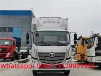 China Customized FOTON EST-M 6.1m length refrigerated van truck for chicken seedling transported truck, babychick van carrier for sale