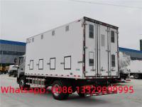 China Customized FOTON EST-M 6.1m length refrigerated van truck for chicken seedling transported truck, babychick van carrier for sale