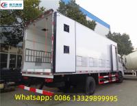 China best price 32CBM day old chick transported truck for sale customized poultry day old chick seedling van truck China for sale
