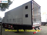 China best price 32CBM day old chick transported truck for sale customized poultry day old chick seedling van truck China for sale