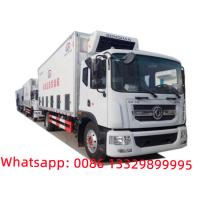 China Factory direct sale lower price baby broiler chicks transport truck for sale, new day old chick seedling van vehicle for sale