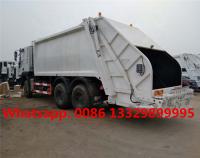 China brand 16cbm 12T refuse compactor garbage truck for sale, factory sale price  compacted garbage truck for sale for sale