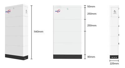 China Intelligent Auxiliary High Voltage Battery 20KWh IP65 for sale