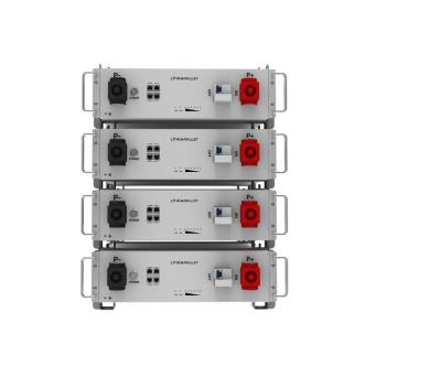 China 5KWh Household Low-Voltage Rack Mounted Battery with UL 9540 Certification and Durable 0.5C/0.5C Cycle Life for sale