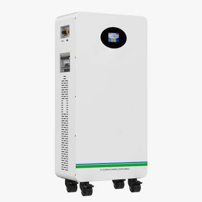 China 5KWh Capacity Wall Mounted Battery with 10-Year Design Lifespan and 100A Discharge Current for Reliable Energy Storage for sale