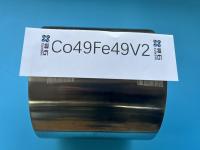 China VACOFLUX 48 FeCo soft magnetic alloy with low coercive field strength, high permeabilities and low magnetization losses for sale