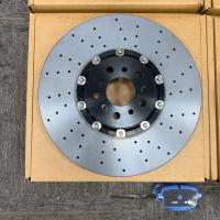 China For Cayenne Panamera 911 OEM 7PP615123S Carbon Ceramic Brake Discs Direct Replacement for Original Iron Discs for sale