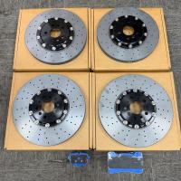 China For Cayenne Panamera 911 OEM 7PP615123S Carbon Ceramic Brake Discs Direct Replacement for Original Iron Discs for sale