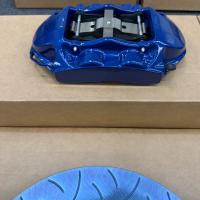 China For BMW E70 OEM  34116776783 RX6098143A0 GT4 Rear 4 Pot Big Brake Calipers Kit for sale